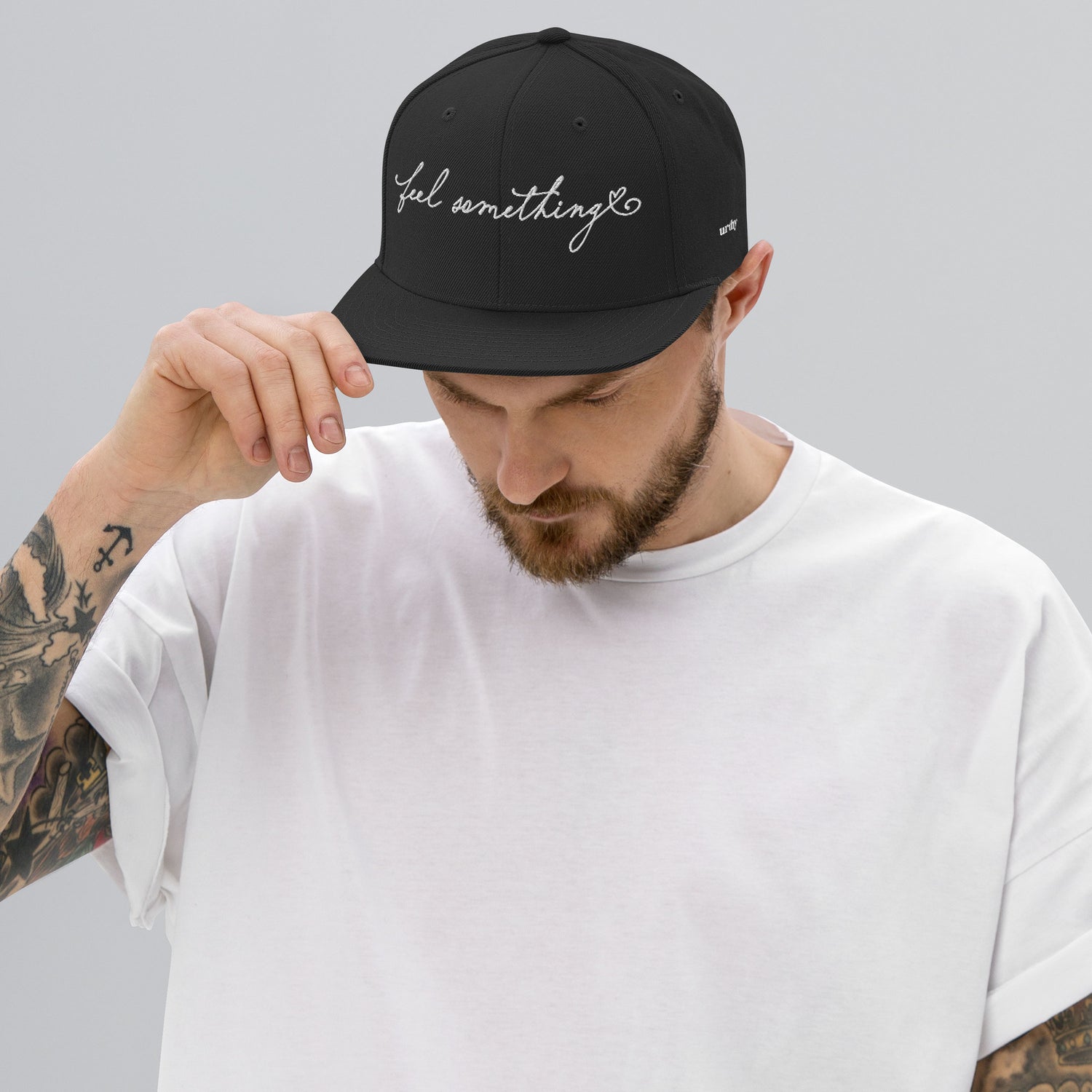 Feel Something Snapback Hat – Urthy Scents